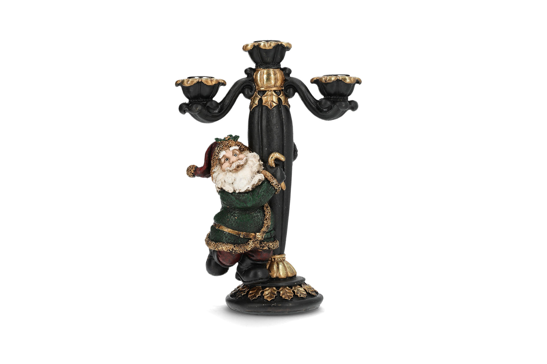 Candlestick Santa Claus