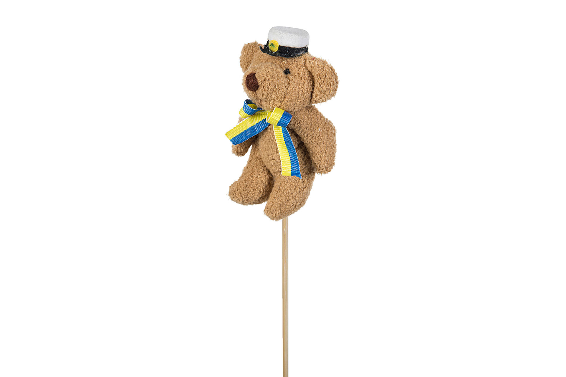 Stick Teddy Bear Graduation Brown